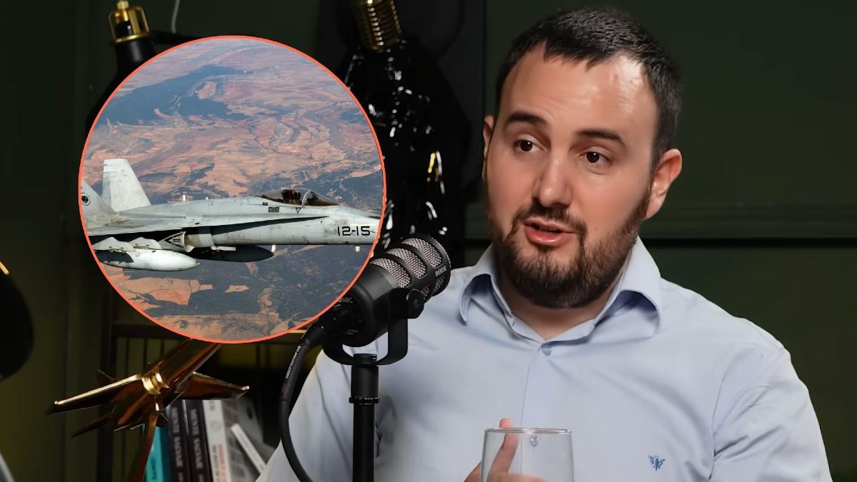 Enrique Gil, piloto de F-18 del Ejército: “23 años volando solo un caza ...