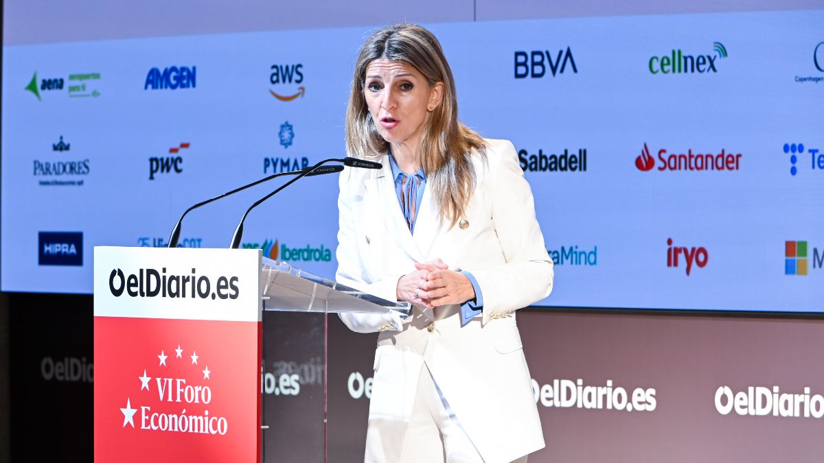 Yolanda Díaz defiende el IVA franquiciado para autónomos como condición ...