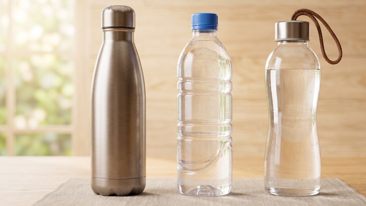 Cuál es la mejor botella para llevar agua todos los días: plástico ...